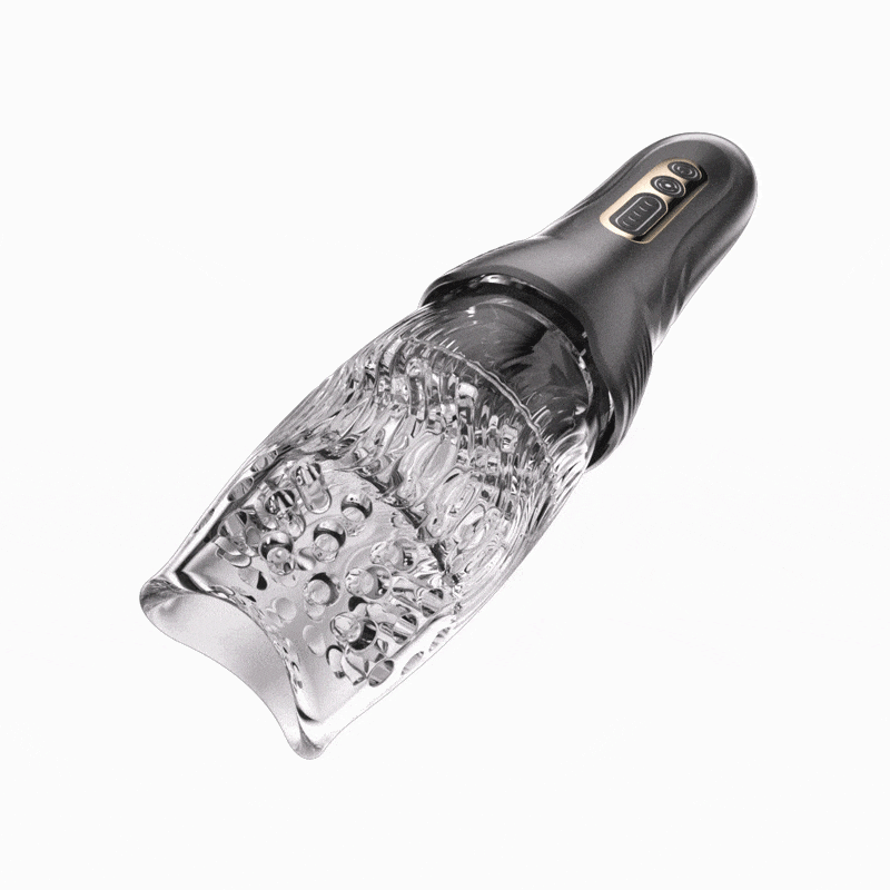 Morningbuds| Thrusting & Rotating Male Masturbator with 10 Vibration ...